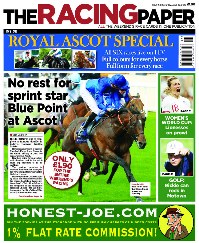 Royal Ascot colours and form in The Racing Paper - only £1.90 - The ...